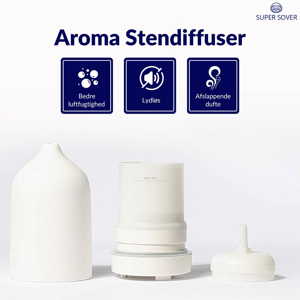 Aroma Stendiffuser | Æteriske olie diffuser | Super Sover